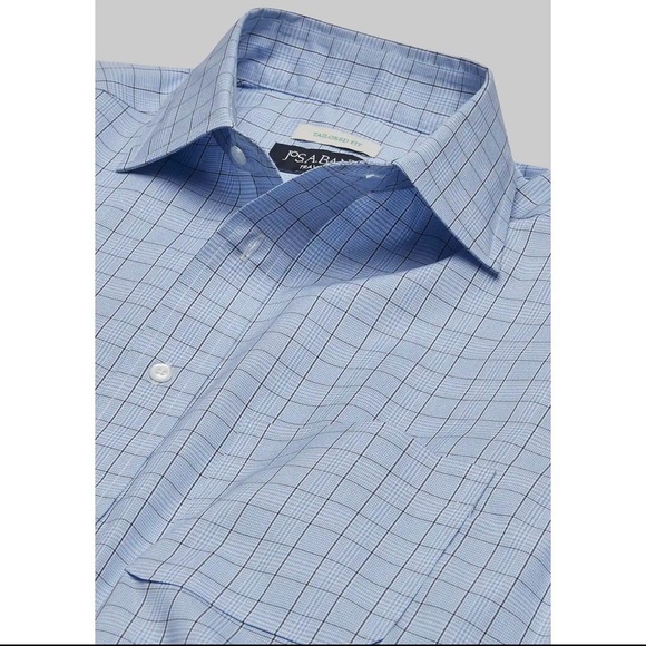 Jos. A. Bank | Shirts | Traveler Collection Tailored Fit Spread Collar ...